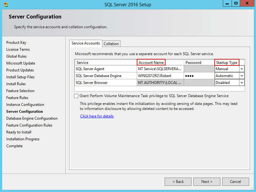 1-Click SQL Server 2016 Standard Edition with IIS on Windows 2016